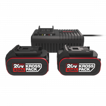 Altendorf GmbH - Kress Combopack Akku 2x20V / 4.0Ah + Ladegerät 6A ...